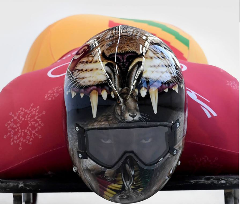 The Coolest Helmet Designs From Skeleton Racers Around the World ...